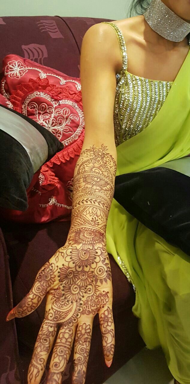 Henna Night Saree Wedding Henna Night Fashion