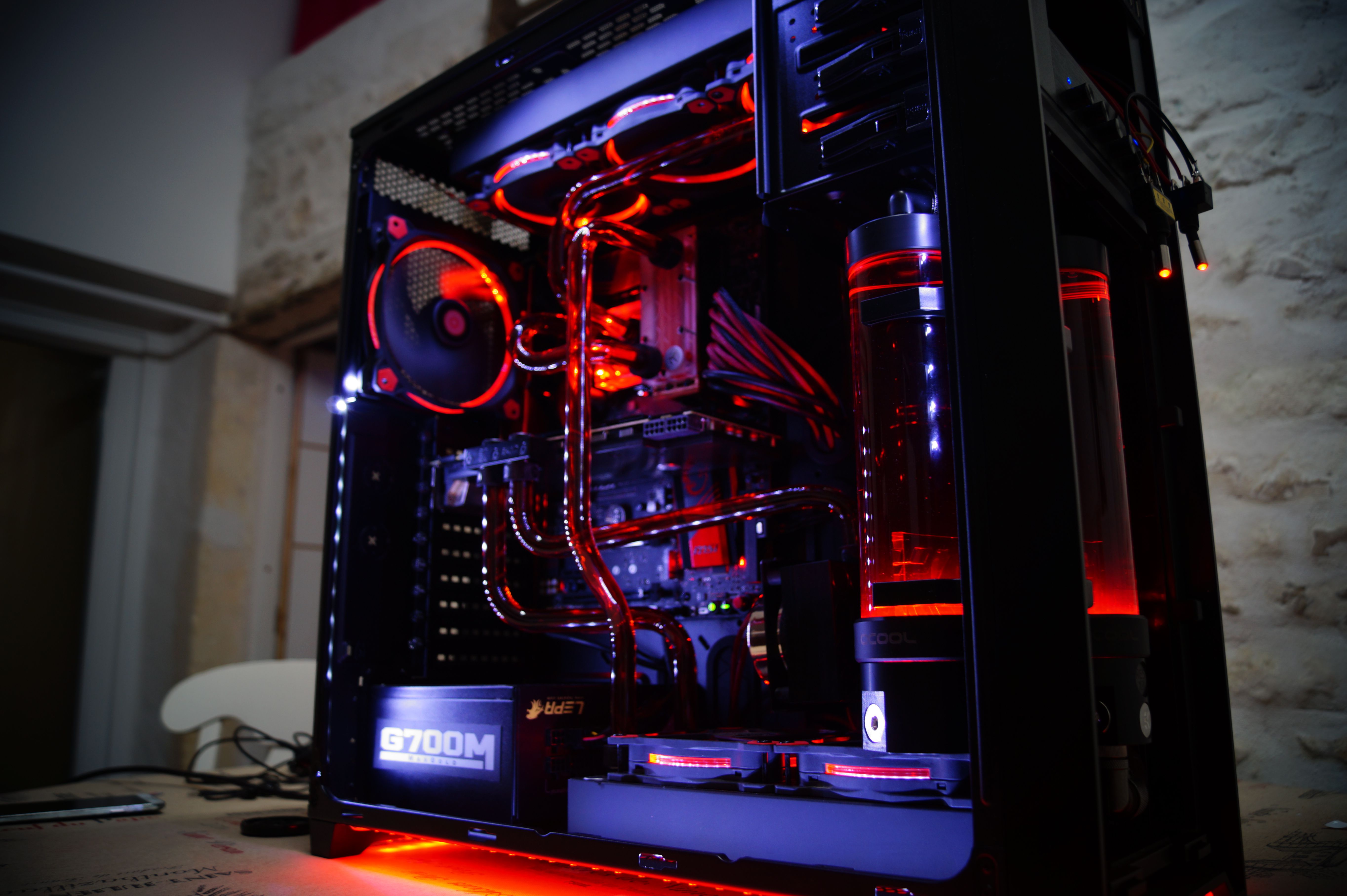 Modding By Moulefrites Moddingmf Custom Pc Computer Set Desktop