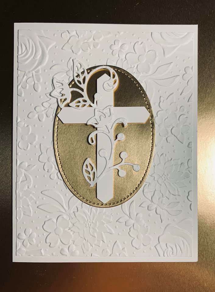 Confirmation card using scoring technique to create diamond pattern ... Confirmation card using scoring technique to create diamond pattern ...