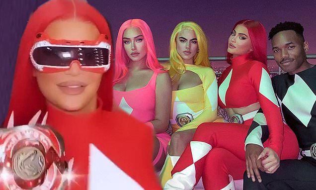 Kylie Jenner And Her Pals Transform Into The Power Rangers Kylie