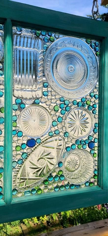 Pin By Heather Bridgwater On Glass Plate Window Art Glass Window Art Glass Mosaic Art Old