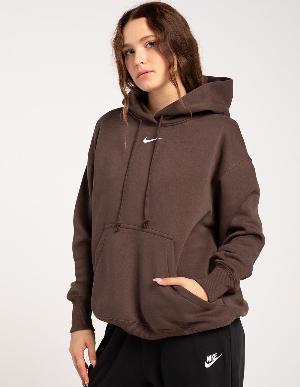 Brown nike hoodie store