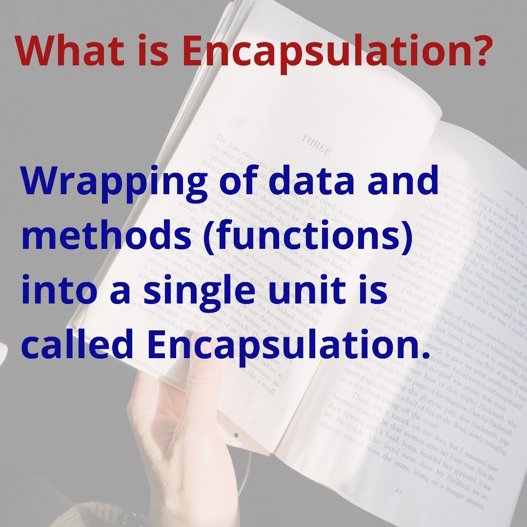 Encapsulation In Oop S Java Tutorial Time Complexity