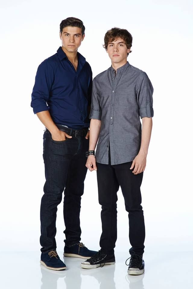 Luke Bilyk As Drew And Munro Chambers As Eli Degrassi Degrassi