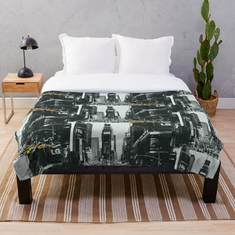 New York Throw Blanket By Silviasunflower House Design Home Decor Throw Blanket