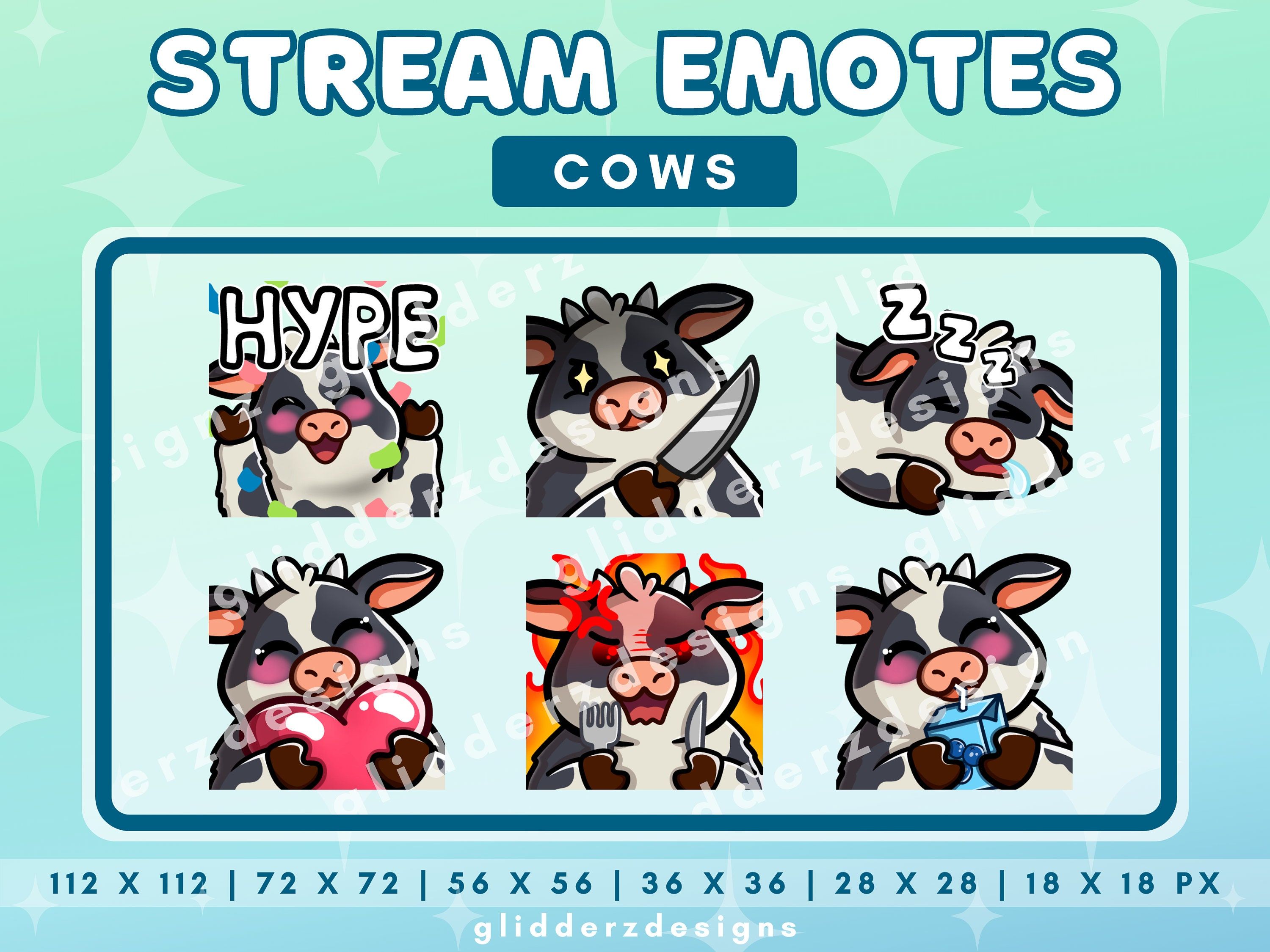 Cow Emote Twitch Cow Twitch Emotes Cow Hype Emote Cow - Etsy in 2022 ... Cow Emote Twitch Cow Twitch Emotes Cow Hype Emote Cow - Etsy in 2022 ...