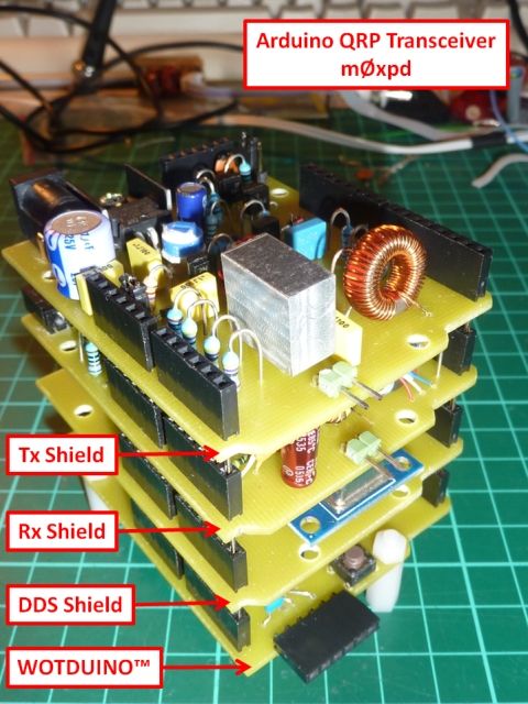 M0xpd S Shack Nasties Arduino Qrp Transceiver 3d Printer Projects Arduino Projects Diy