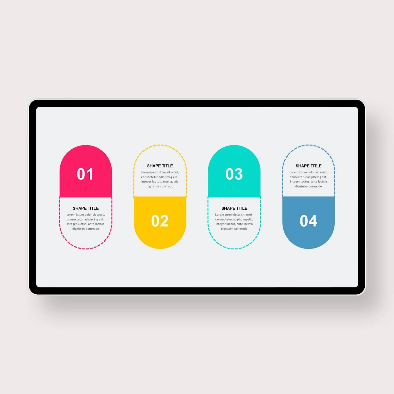 Horizontal Double Box PowerPoint Templates - PowerPoint Free ... Horizontal Double Box PowerPoint Templates - PowerPoint Free ...