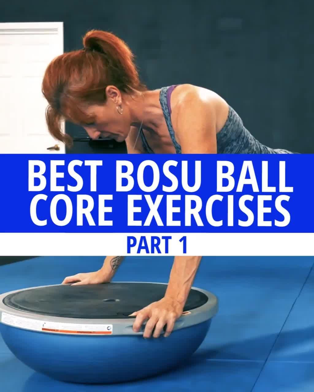 25 Bosu Ball Ideas Ball Exercises Bosu Workout Fitness Body