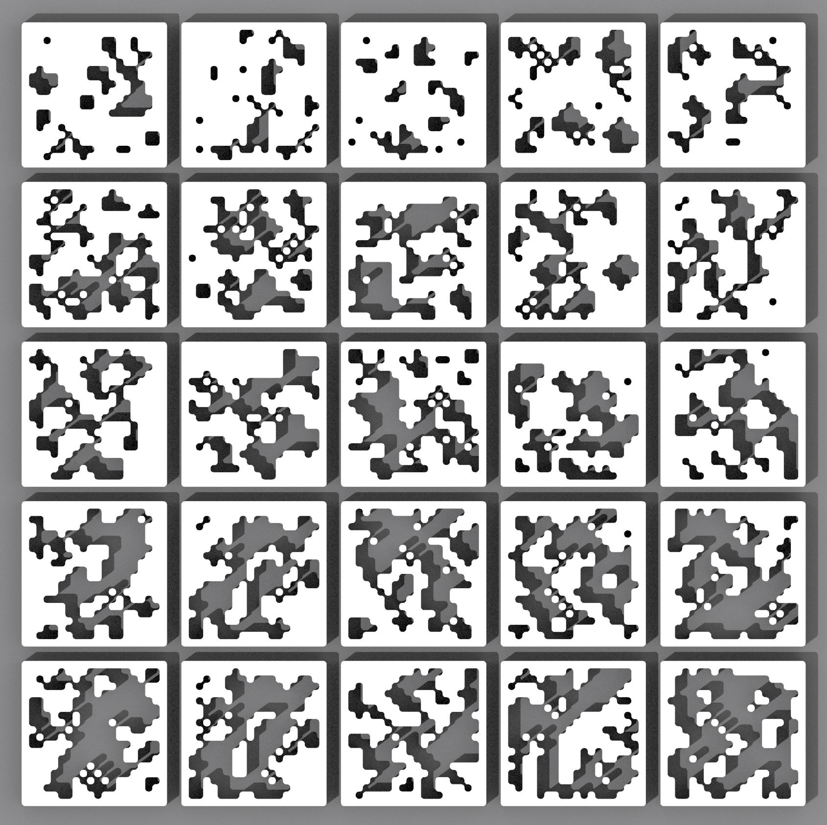 Cave Cellular Automaton Algorithm 12 3 Generative Landscapes