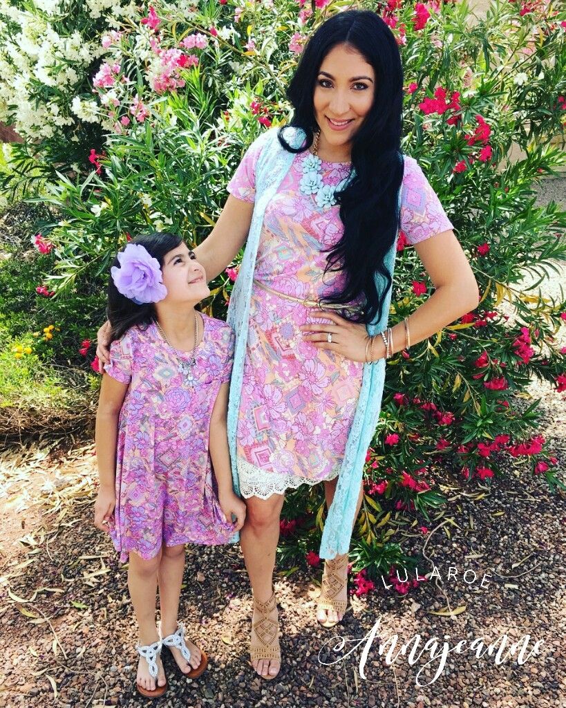 Carly Joy And A Lace Slip Bring This Lularoe Look Together Contact Lularoe Annajeanne For