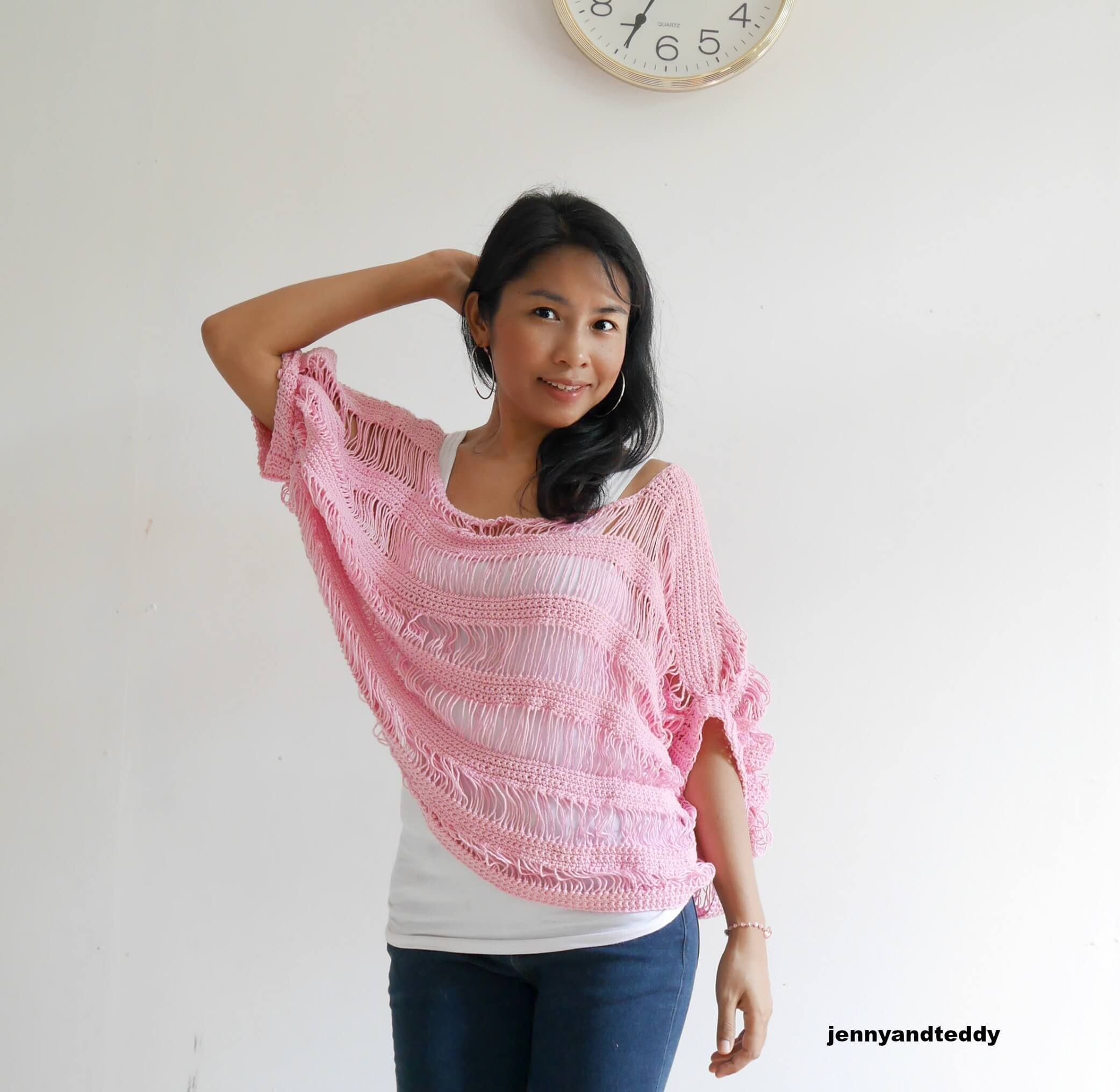 Sugar Drop Summer Top Free Crochet Pattern Jennyandteddy Crochet