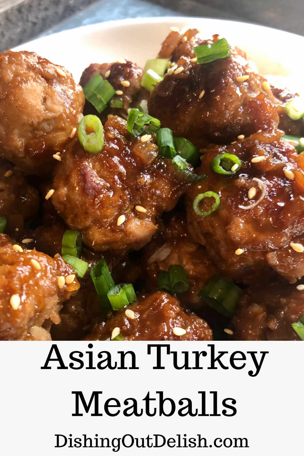 How To Make Asian Style Turkey Meatballs Recipe Asian Turkey