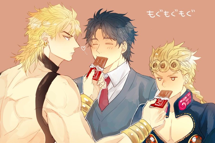 Dio Jonathan And Giorno Jojo Bizzare Adventure Jojo Bizarre Jojo Anime