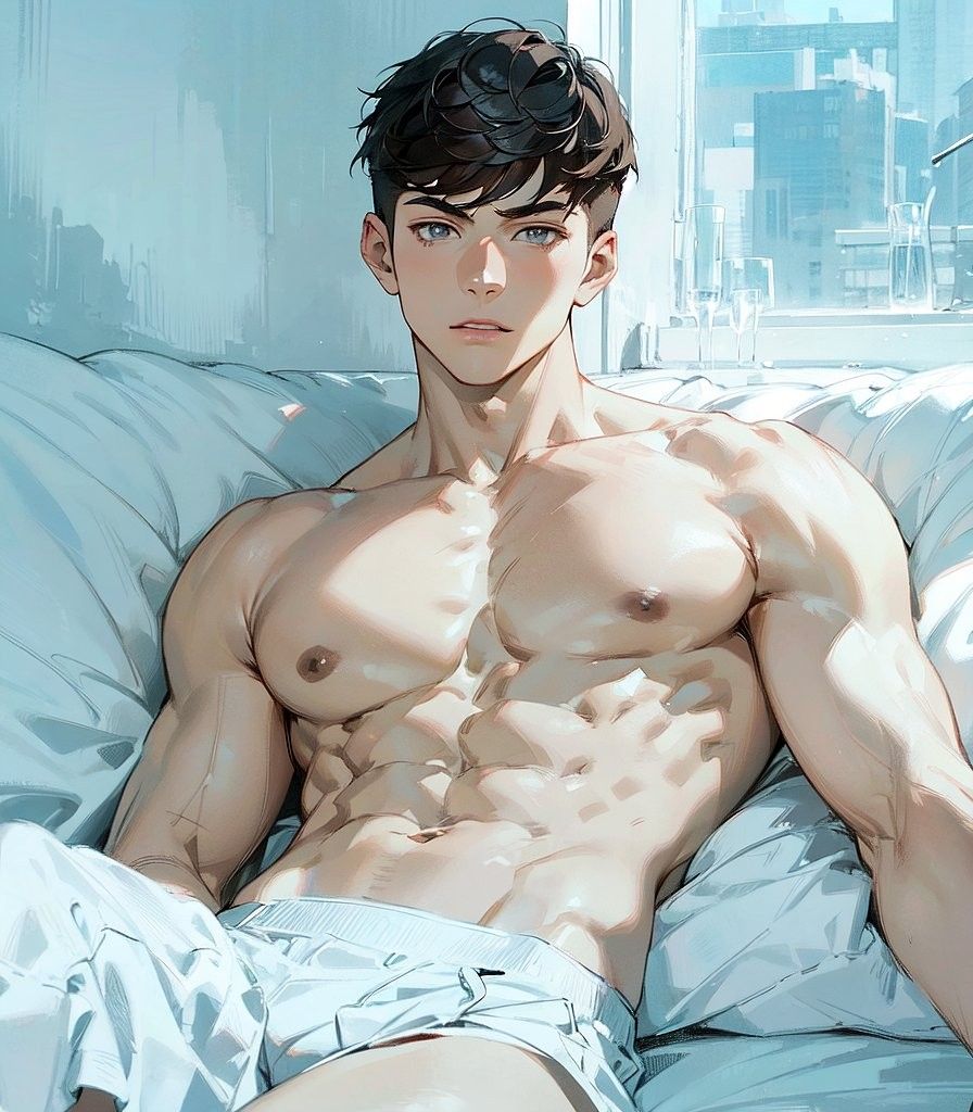 Anime Guys Shirtless Handsome Anime Guys Cute Anime Guys Comic Character Character Design