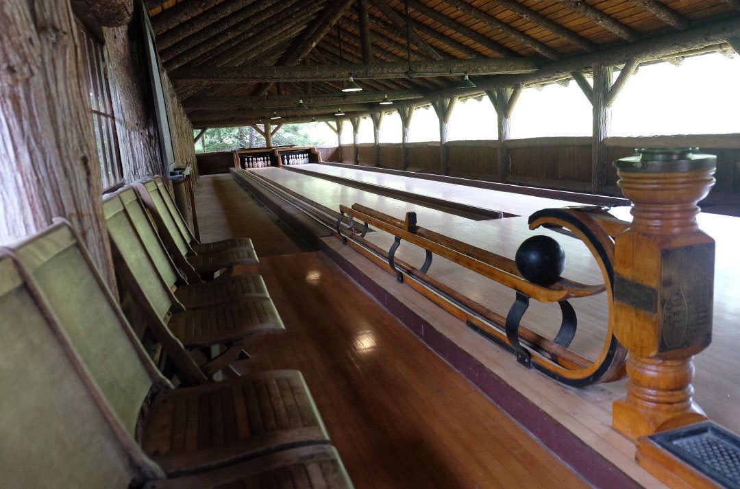 The Lanes Feature The Rare Brunswick Loop The Loop Ball Return There