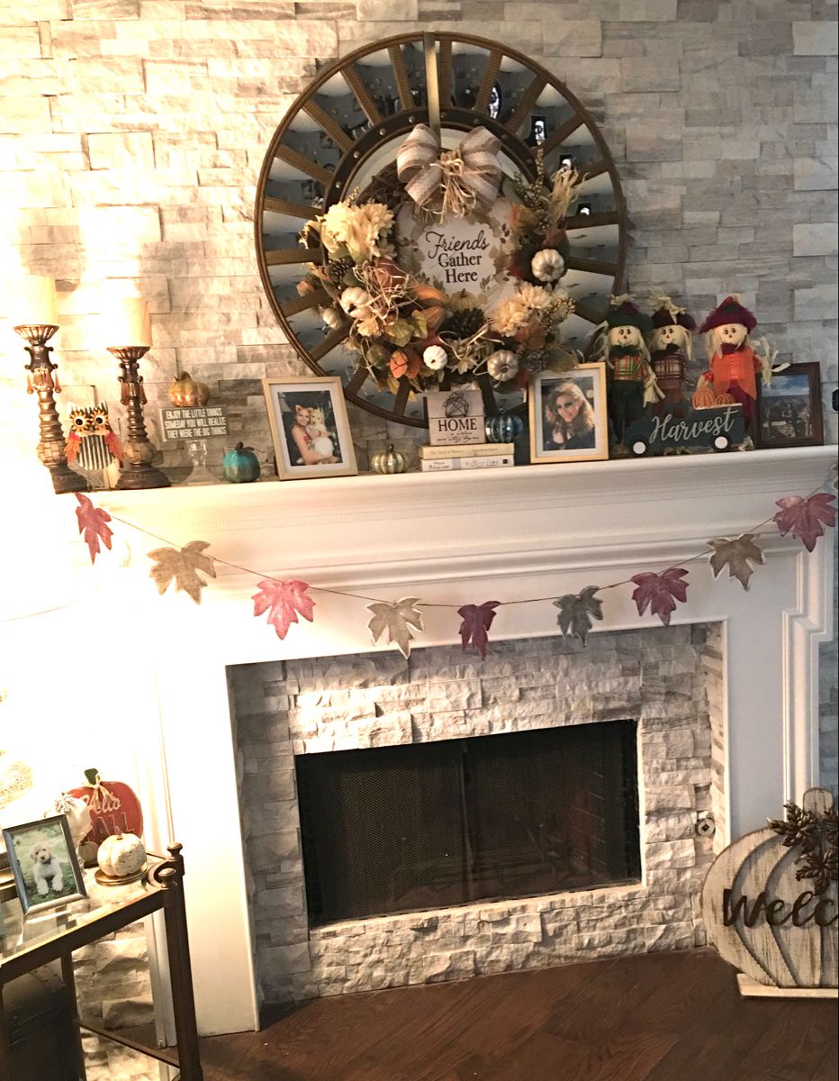 Fall Decor 2020 Chimney