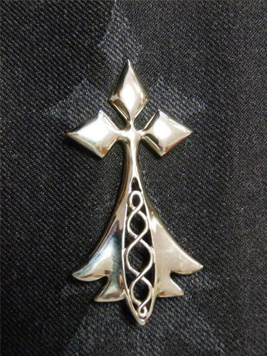 Kilt Pin Hermine Bretonne En Nickel Ecossais Breton Hermine Kilt Breton