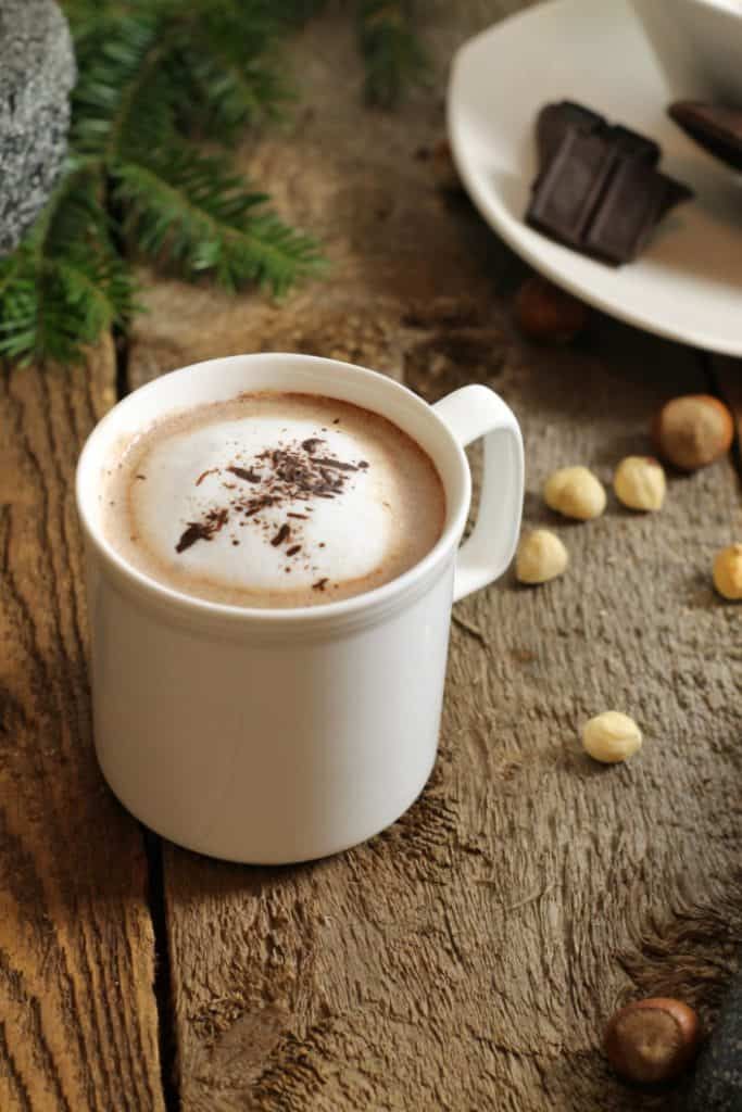 Homemade Hazelnut Vanilla Hot Cocoa Recipe Hot Chocolate Recipe