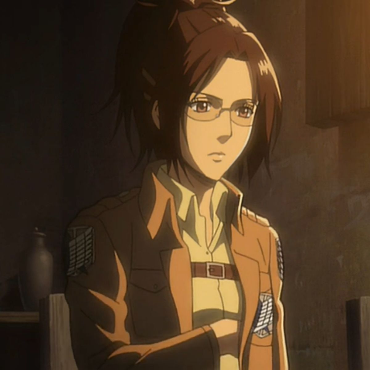 Zoë Hange Icon Shingeki No Kyojin Attack On Titan Icon Anime