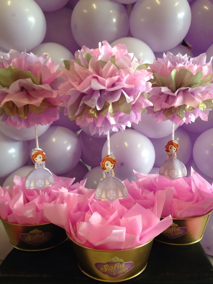 Centros de mesa infantiles de Princesas | Centros de Mesa | Fiesta de ... Centros de mesa infantiles de Princesas | Centros de Mesa | Fiesta de ...