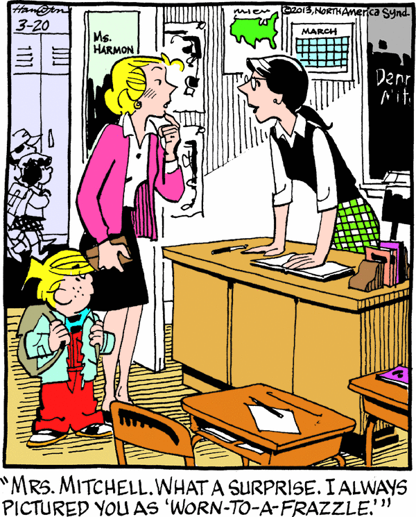 Mischievous Adventures Of Dennis The Menace
