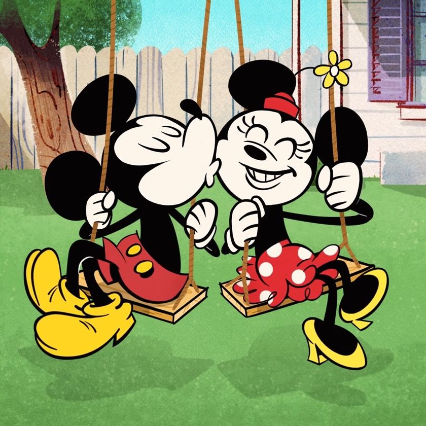 The Perfect Day For A Kiss😘 International Kissing Day” Mickey Mouse Mickey Mickey And
