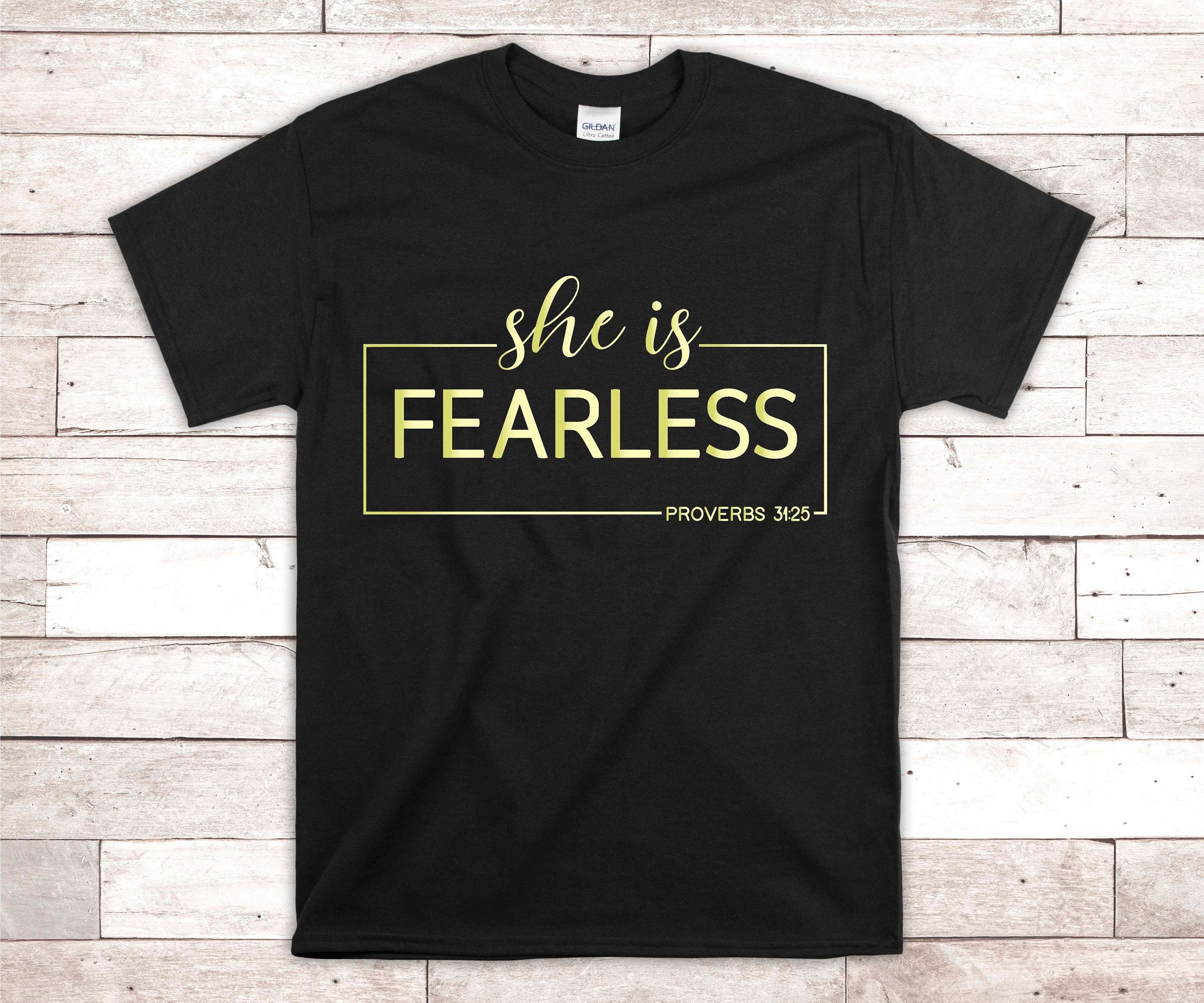 She Is Fearless Proverbs Svg 31 25 Svg Bible Verse Svg Christian Svg