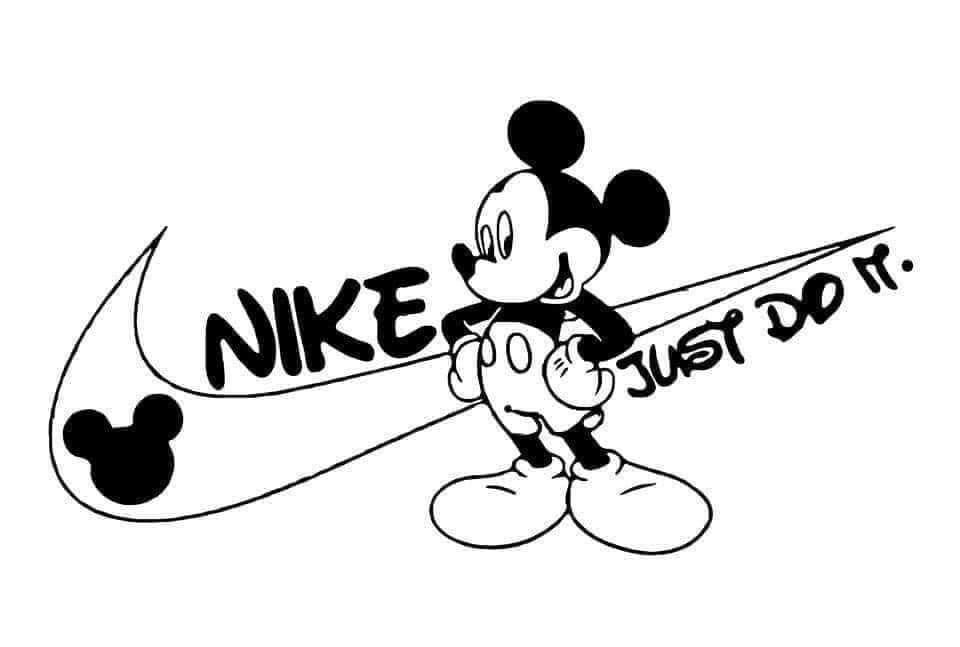 Pin By Sabrinna Howard On Cricut Ideas Mickey Mouse Art Paper Flower Template Nike Svg