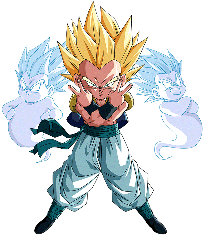 Gotenks Personajes De Dragon Ball Gotenks Ssj Personajes De Goku