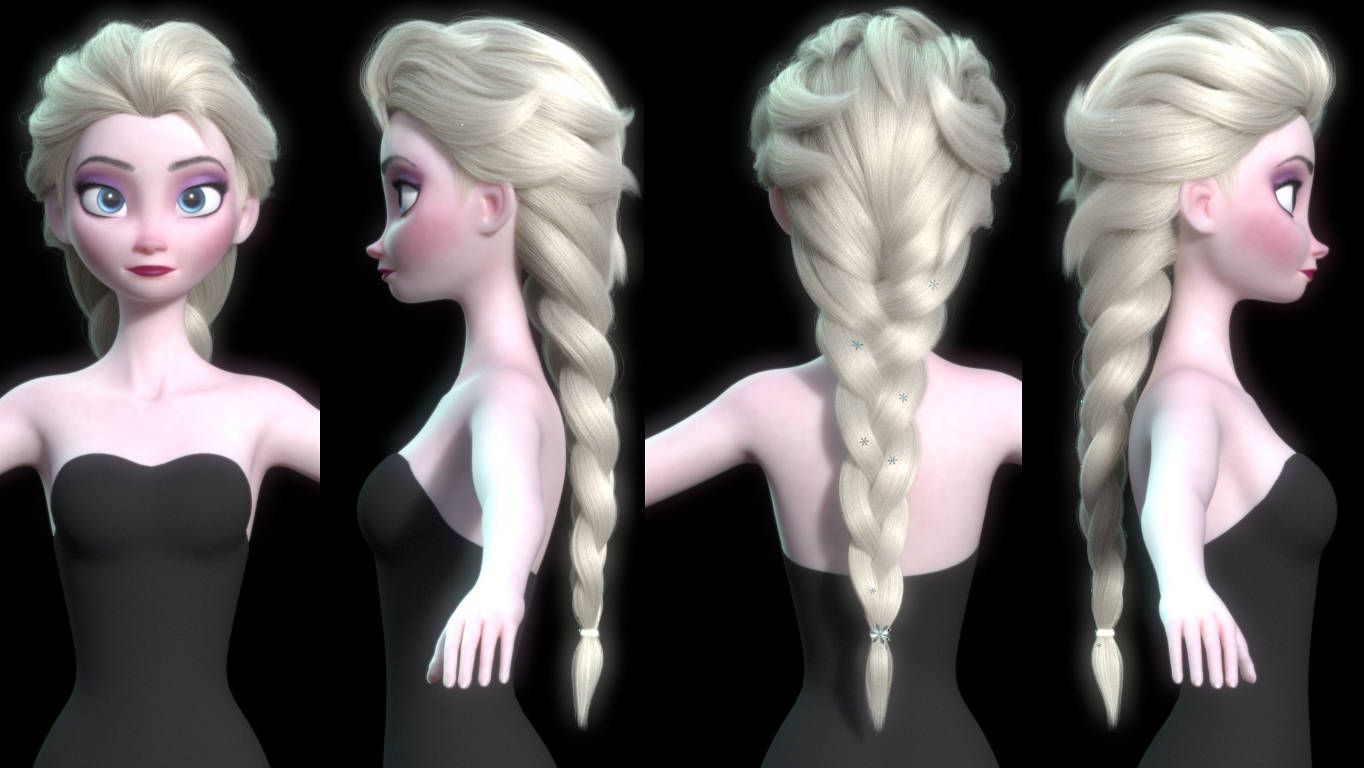 Resultado De Imagen Para Elsa 3d Model Disney Elsa Elsa Frozen