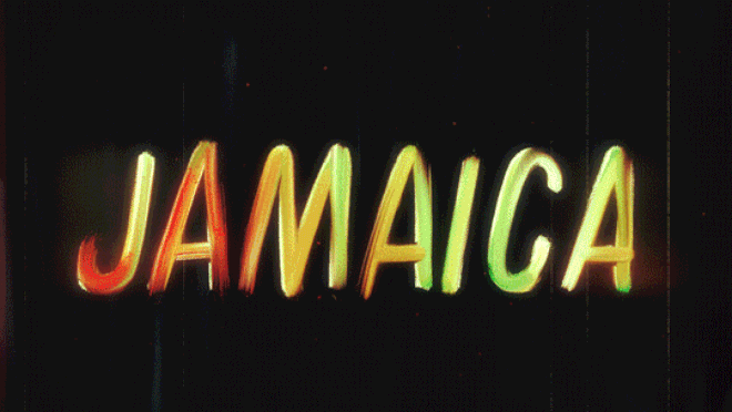 Image Gaycation Jamaica Logo Animation Jamaica Kinetic Type Rise Project Art Of The Title