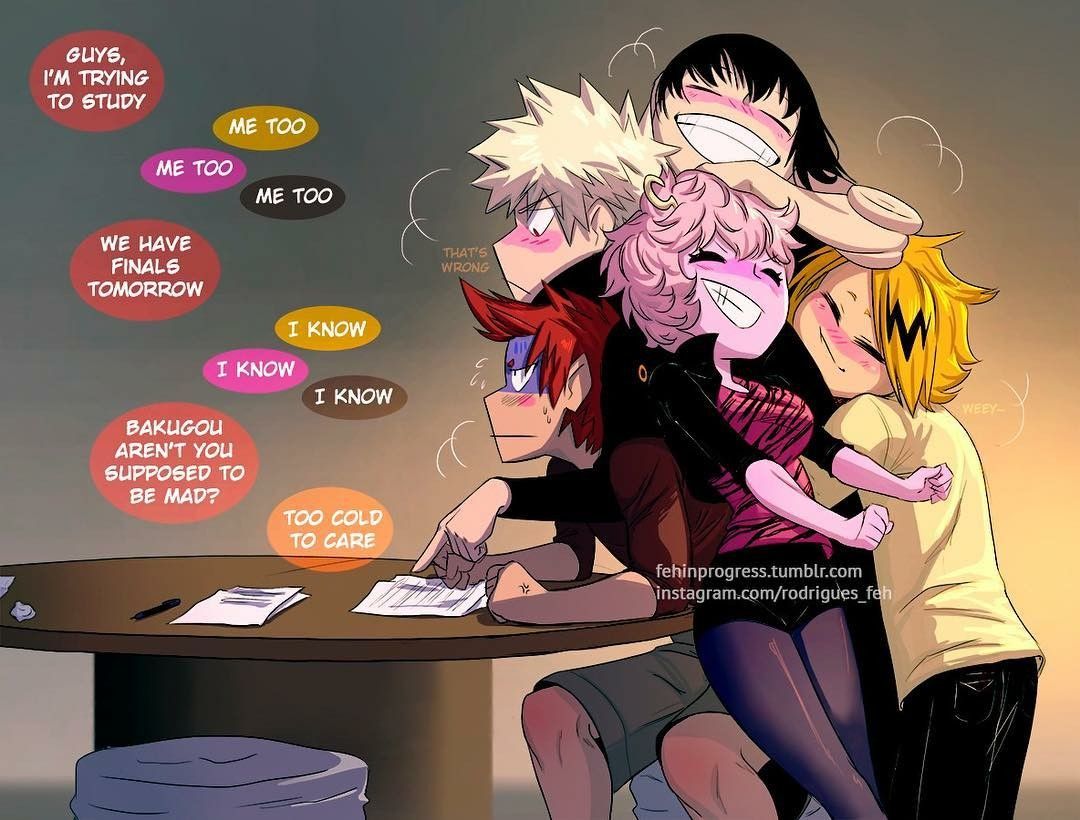 The Bakusquad My Hero Academia Memes My Hero Academia Episodes My Hero Academia Manga