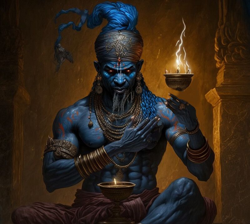 The Ancient Djinn Steven Craig Hickman On Artstation At