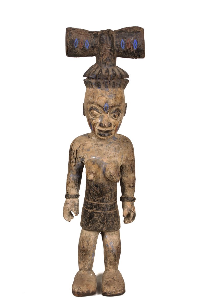 Sango Figure Wood Yoruba Nigeria 60 Cm Asian African Art In 2023 African Art