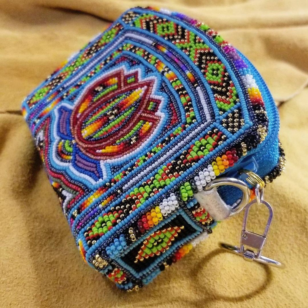Fully Beaded Coin Purse In 19 Colors Beading Tutorial