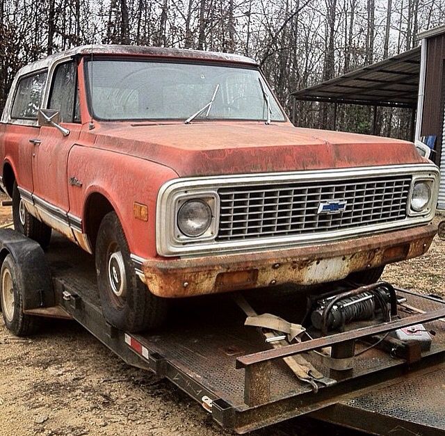 First Gen K5 Blazer 2wd Classic Chevy Trucks Cool Trucks Mud Trucks