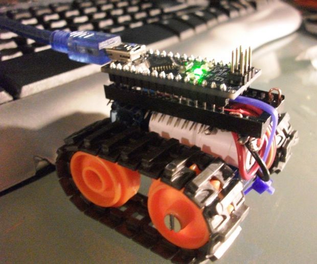 Arduino Nano Based Microbot Arduino Arduino Projects Diy Arduino