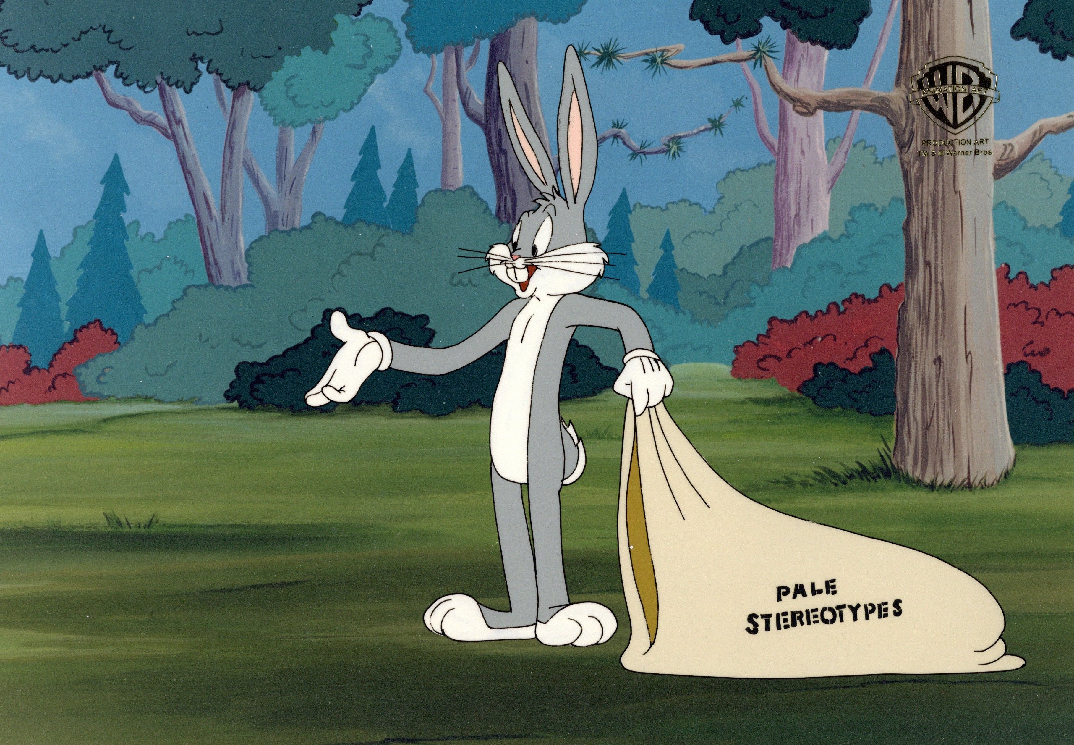 Looney Tunes Original Production Cel Bugs Bunny Cel Looney Tunes Animation Film