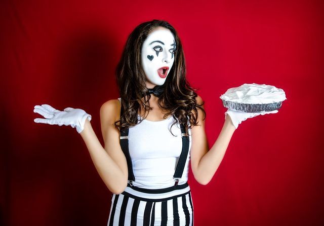 Funfilmcustoms On Instagram Whered That Silly Clown Go” Mime Clown Clowncore