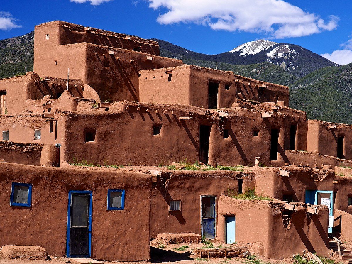 Taos Pueblo (or Pueblo de Taos) is an ancient pueblo belonging to a ... Taos Pueblo (or Pueblo de Taos) is an ancient pueblo belonging to a ...