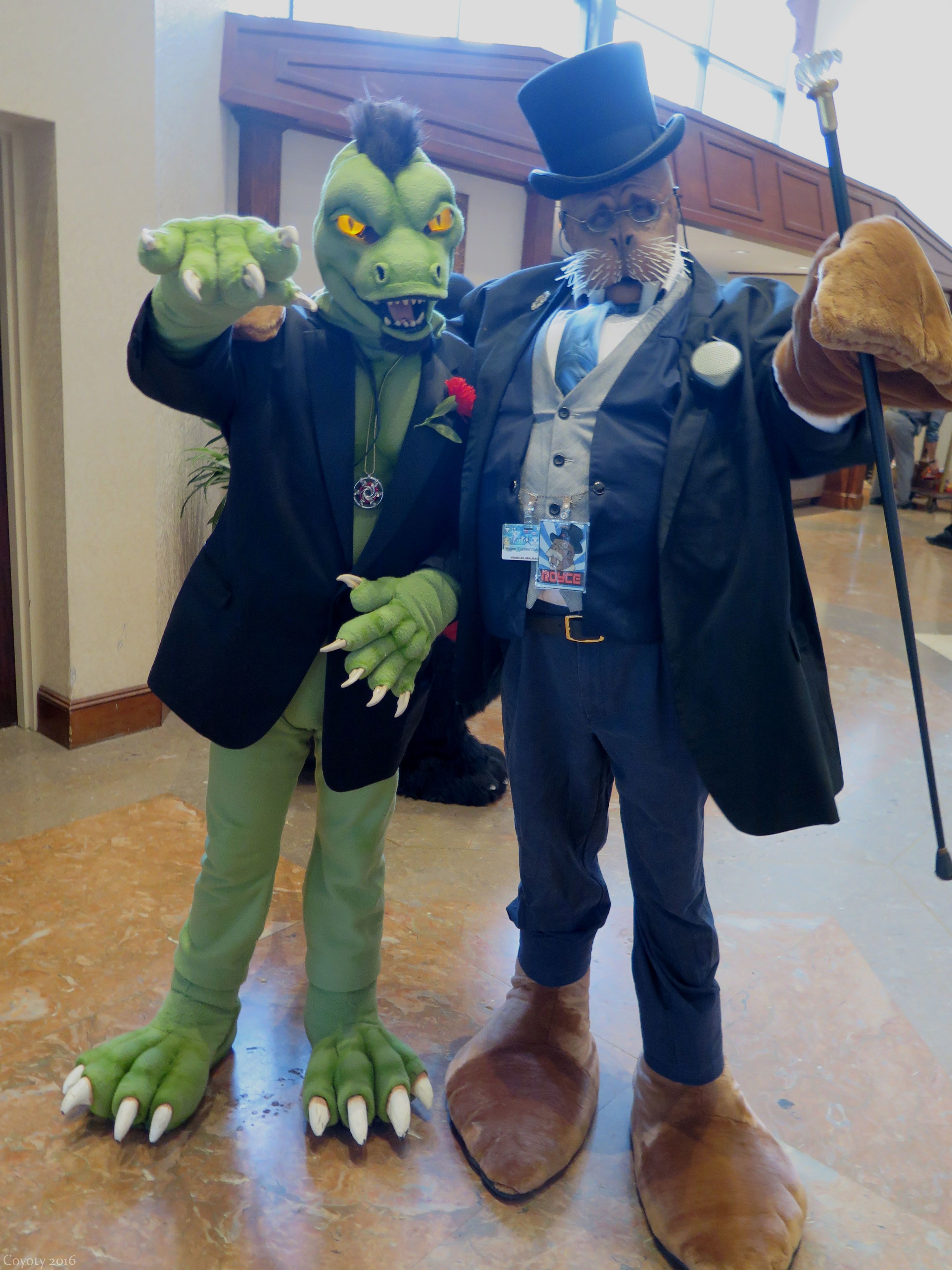 Royce And Some Lounge Lizard In Fursuit
