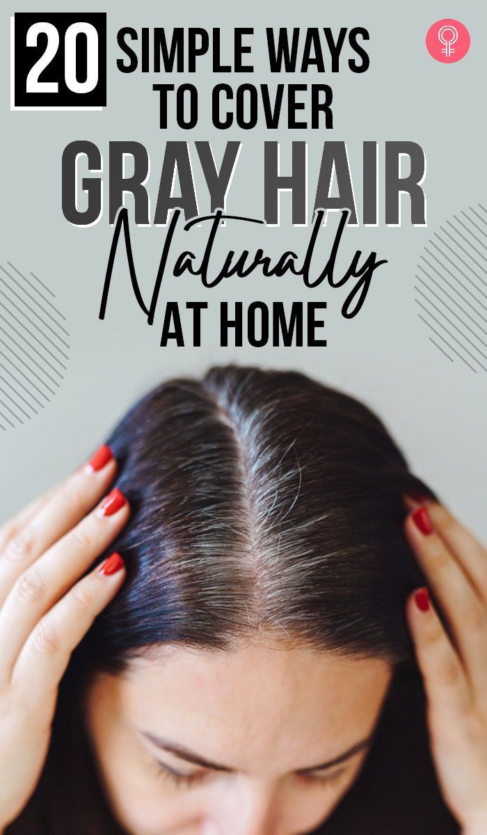 20 Simple Ways To Cover Gray Hair Naturally At Home
