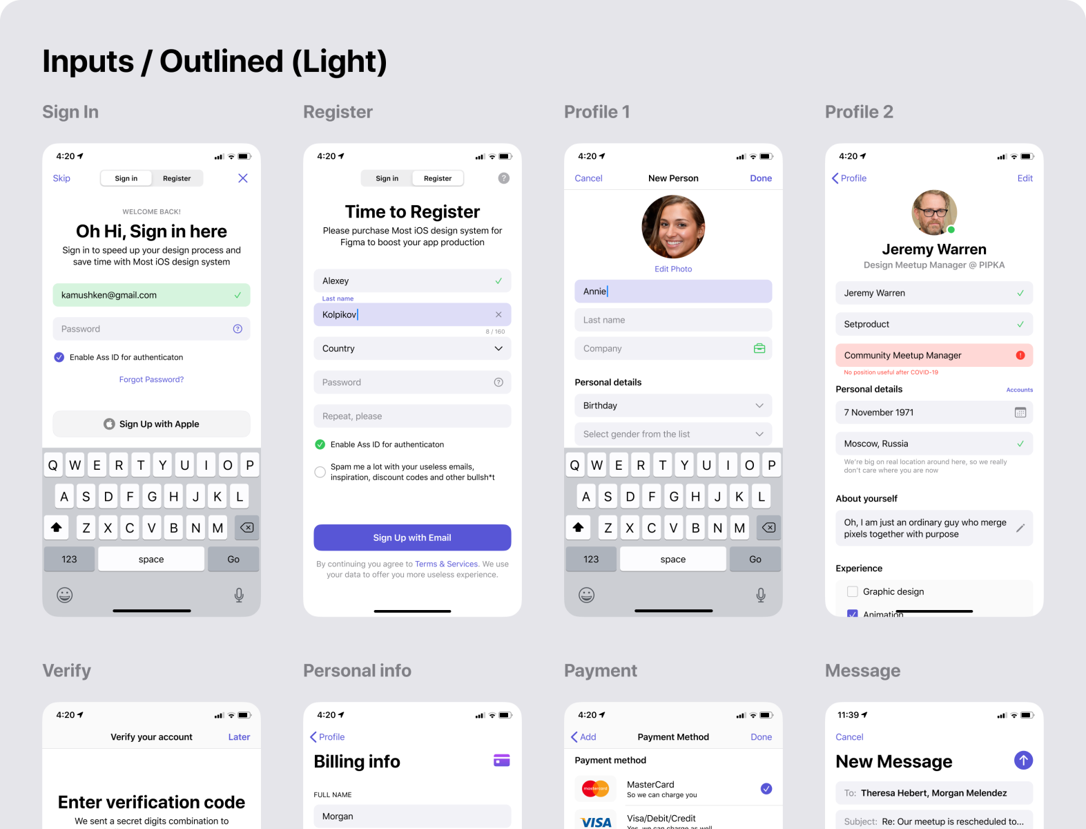 Figma iOS design library - Inputs UI design | Ios design, Ios design ... Figma iOS design library - Inputs UI design | Ios design, Ios design ...