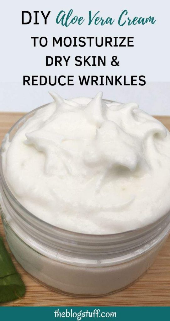 Diy Aloe Vera Cream Moisturizer For The Face With Plenty Of Benefits In