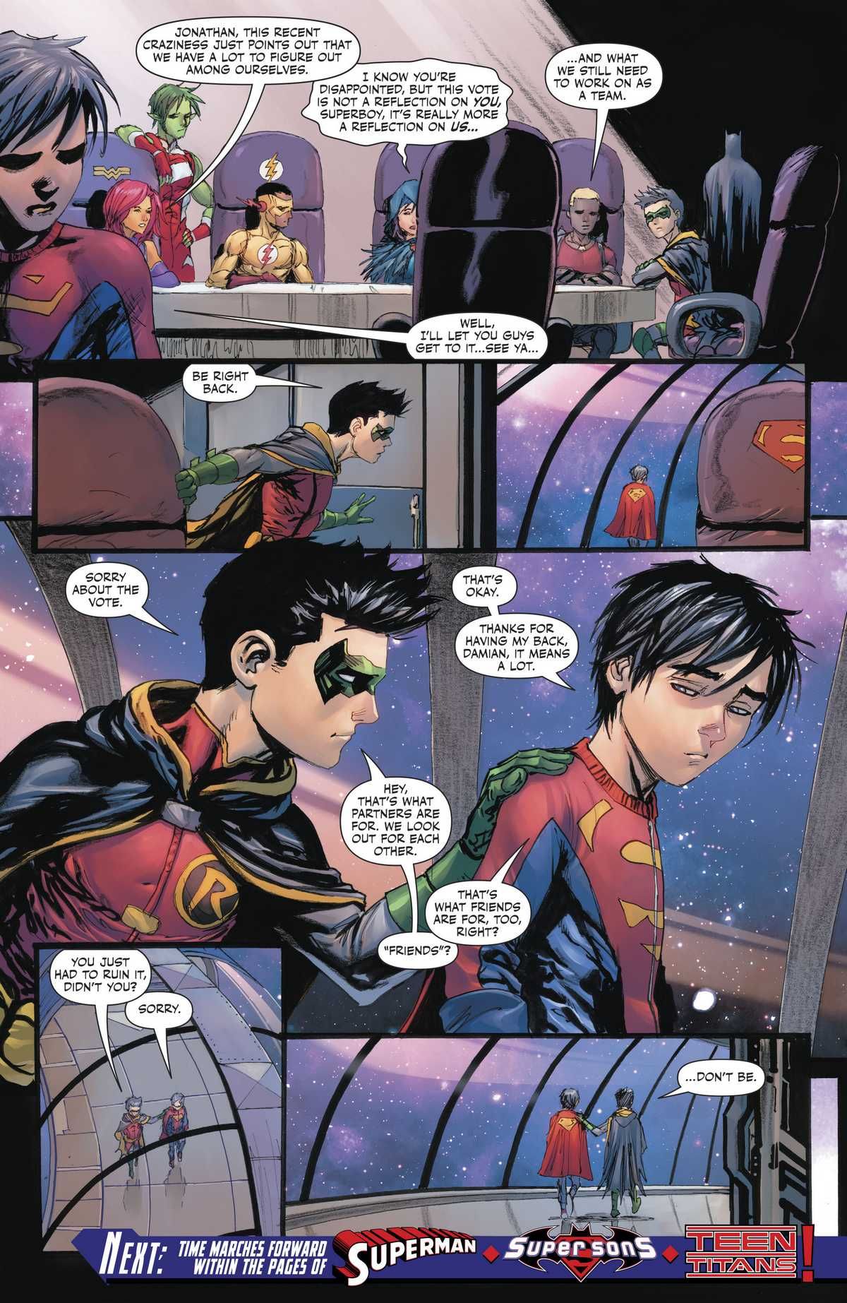 Super Sons 12 Super Sons Of Tomorrow Finale Page 20 Out Of 20