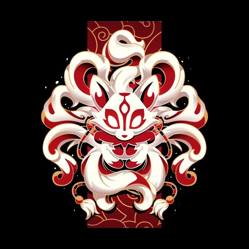 Fox Spirit Cute Nine Tailed Fox Kitsune