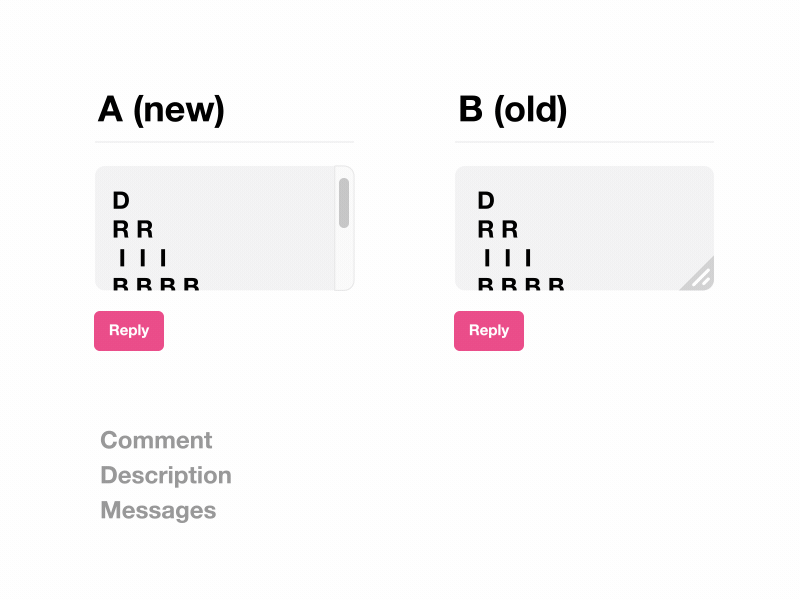 Dribbble textarea input Scroll vs. Resize by Yup Nguyen | Dribbble ... Dribbble textarea input Scroll vs. Resize by Yup Nguyen | Dribbble ...