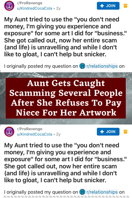 Aunt Gets Caught Scamming Several People After She Refuses To Pay Niece