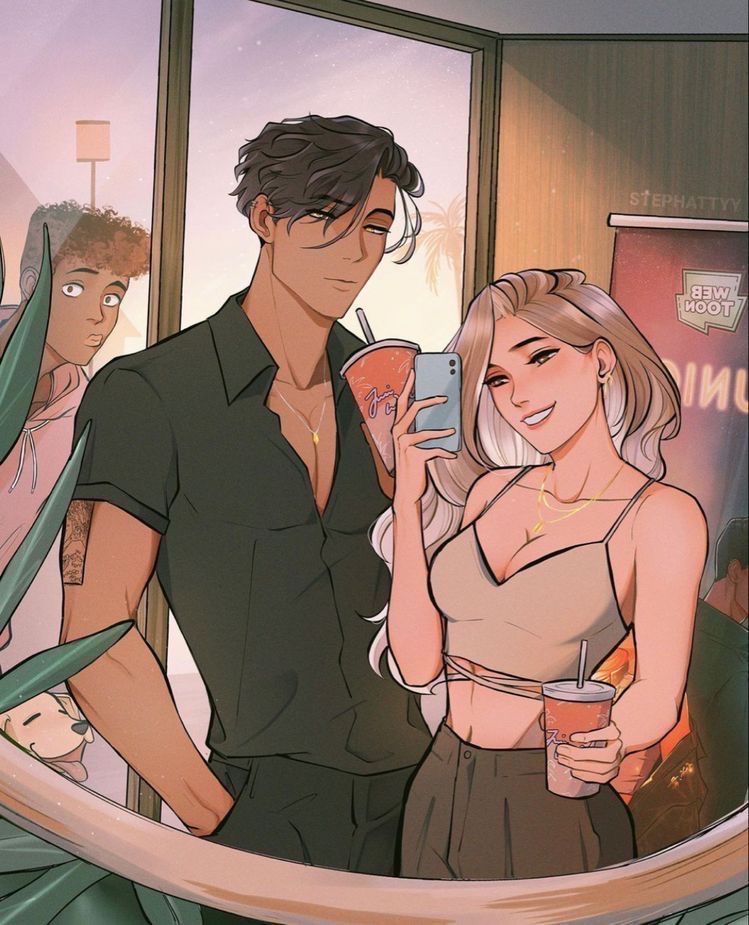Pin On Fantasy Cute Couple Art Cute Couple Drawings Cartoon Art
